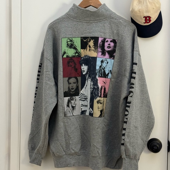 Sweaters | Taylor Swift Eras Tour Quarter Zip Xlarge | Poshmark